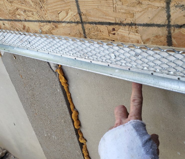 Pebble Dash stucco replaced in Chevy Chase, Washington, DC